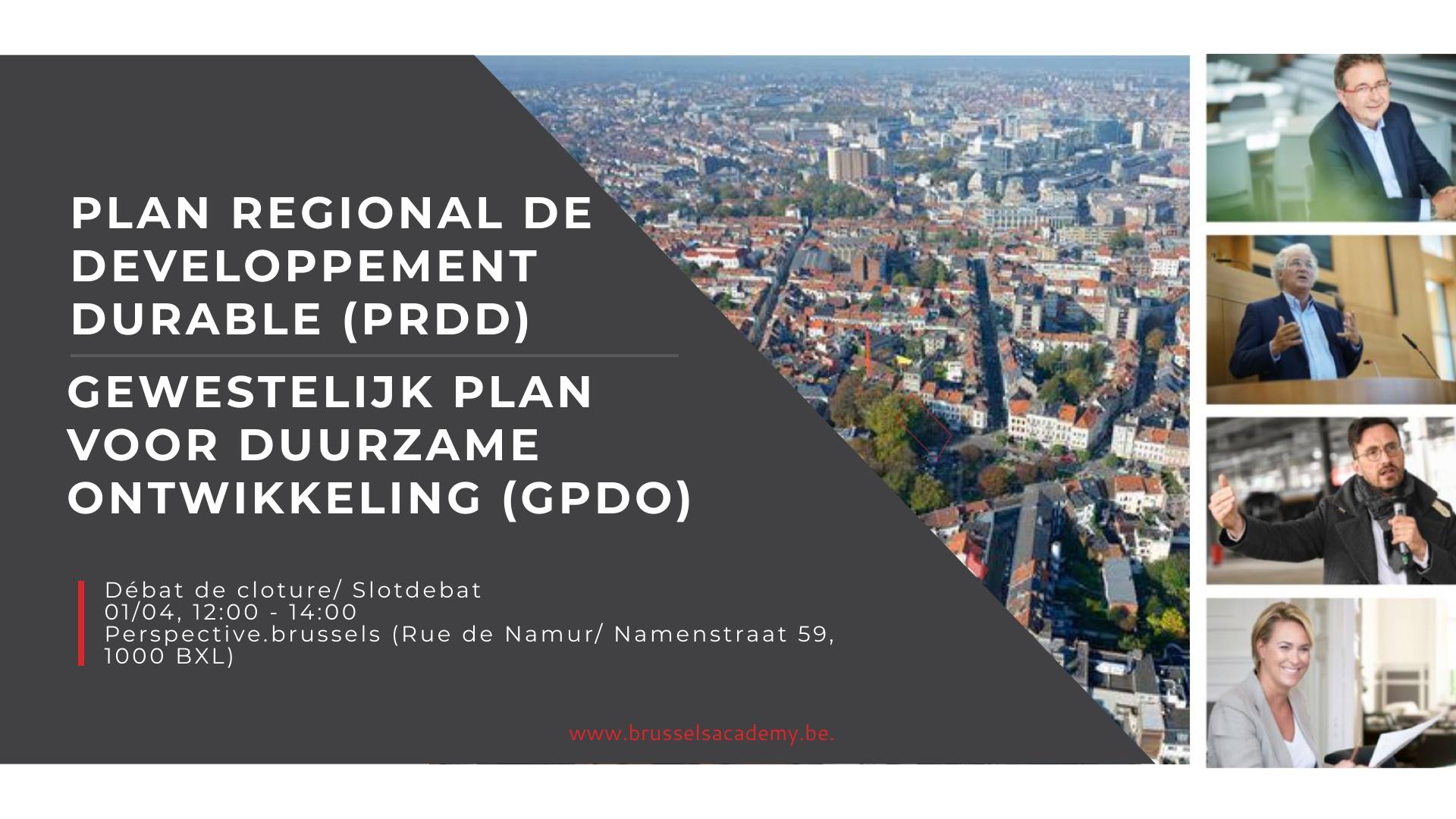 Le PRDD, et maintenant? | perspective.brussels